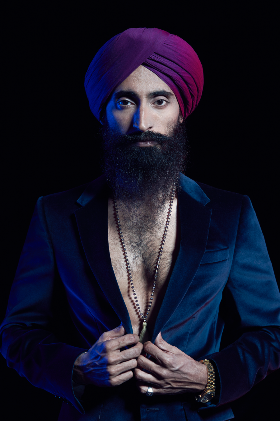 STORIES | House of Waris Designer-Actor-Writer-Artist Waris Ahluwalia... & His Rabbi - LIFE AU LAIT